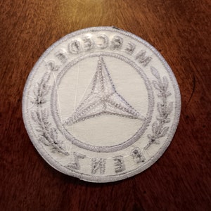 Vintage Mercedes Benz Iron on Patch - Etsy
