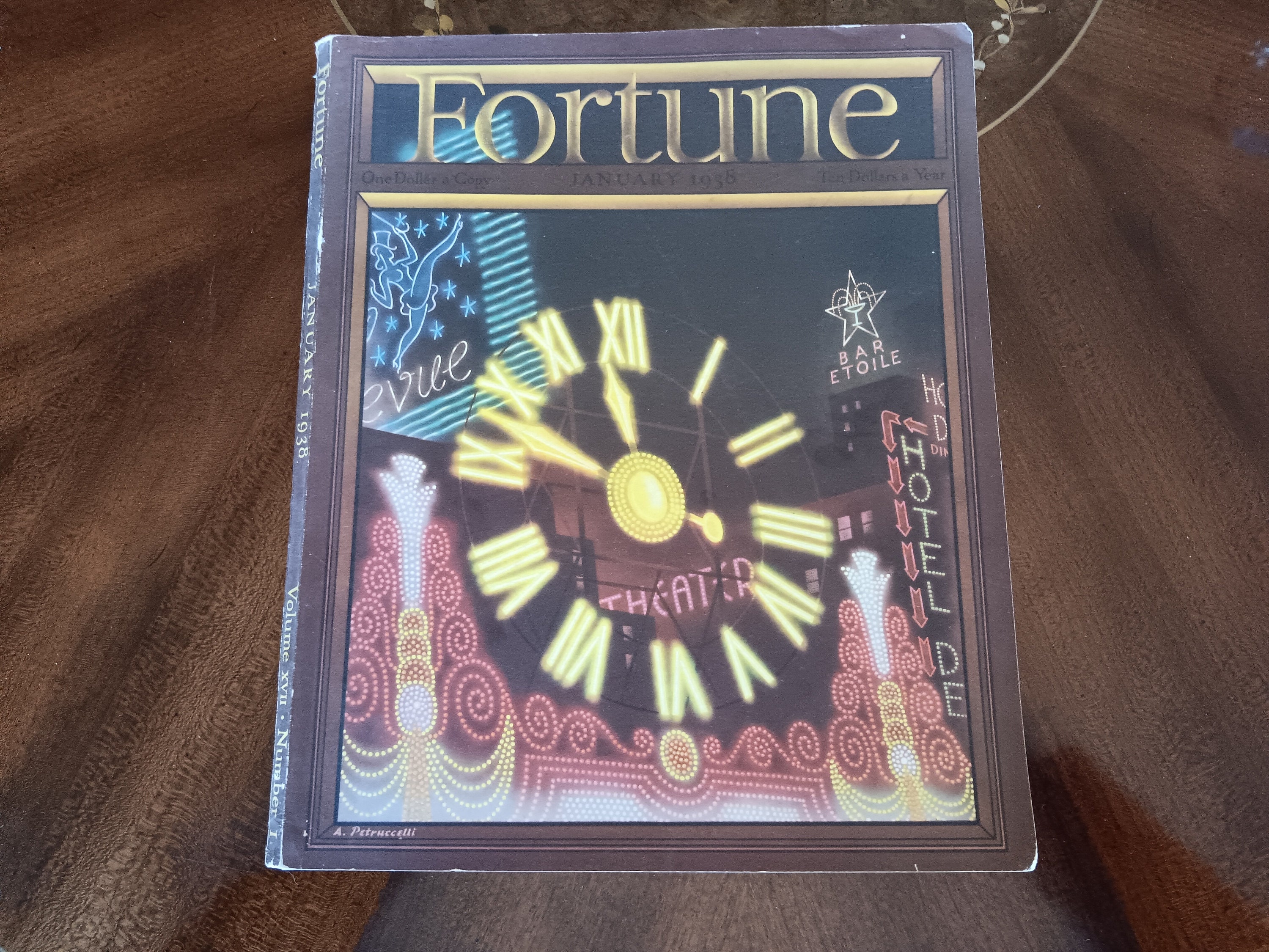 Vintage Fortune Magazine January 1938 - Etsy