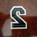Vintage Number 2 Patch Iron On - Etsy