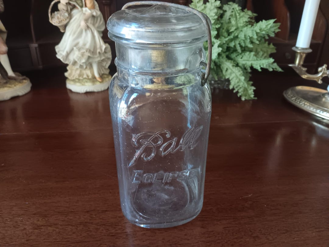 Vintage Ball Eclipse Mason Quart Jar Number 1 - Etsy