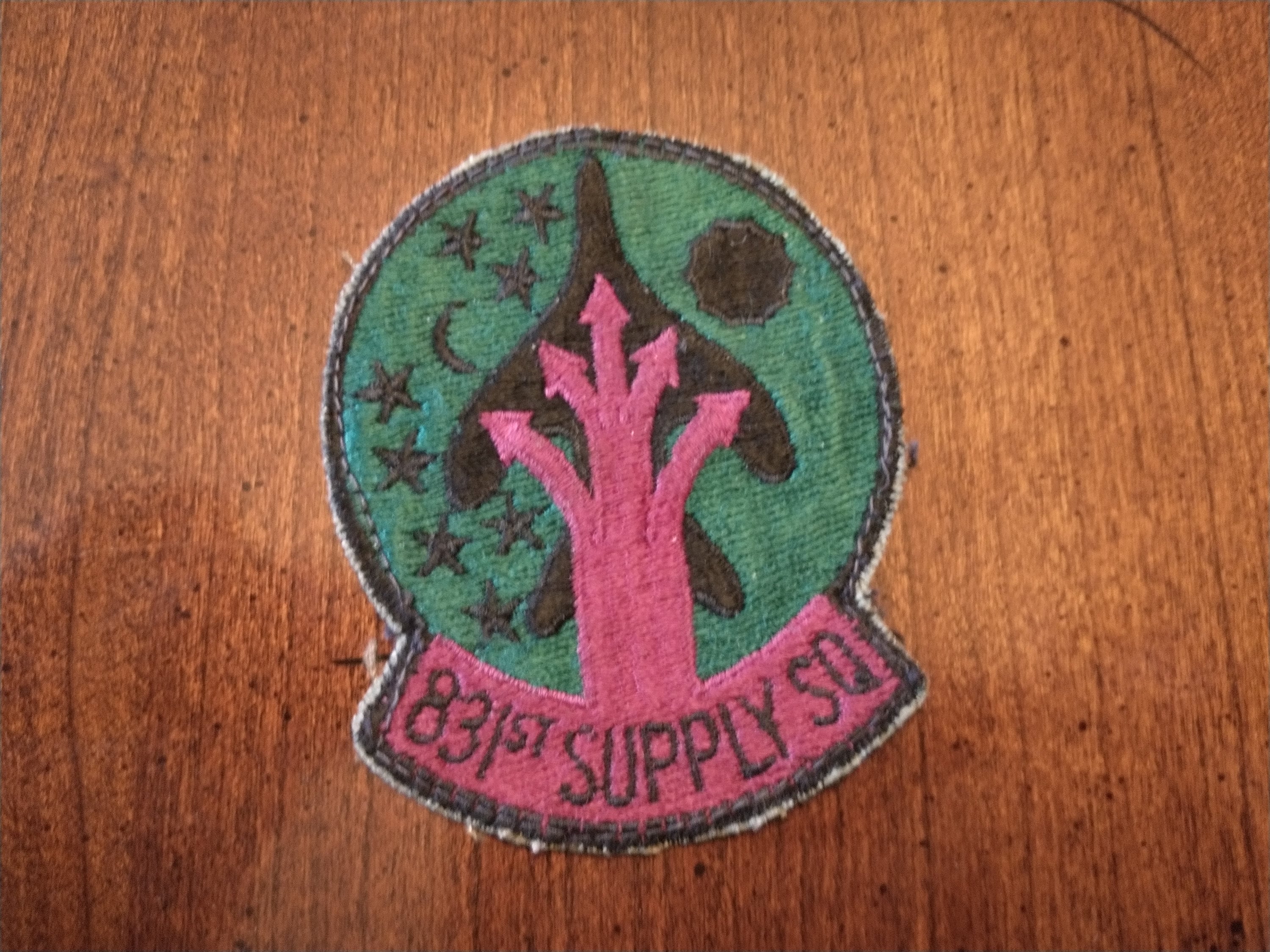 Vintage 831st Supply Squadron Patch - Etsy