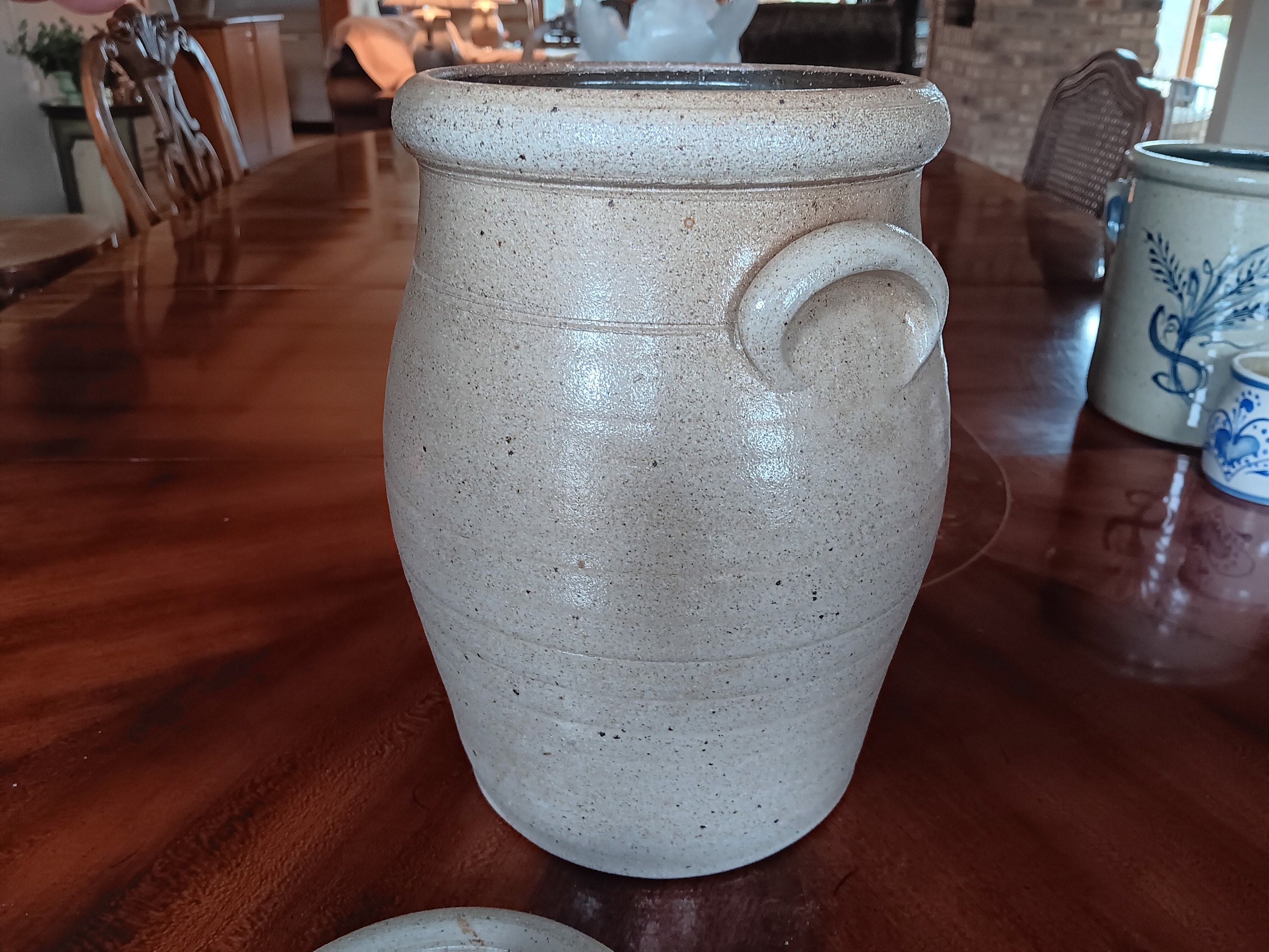 Vintage Huge Rowe Pottery Works Crock Rooster Motif 1986 - Etsy