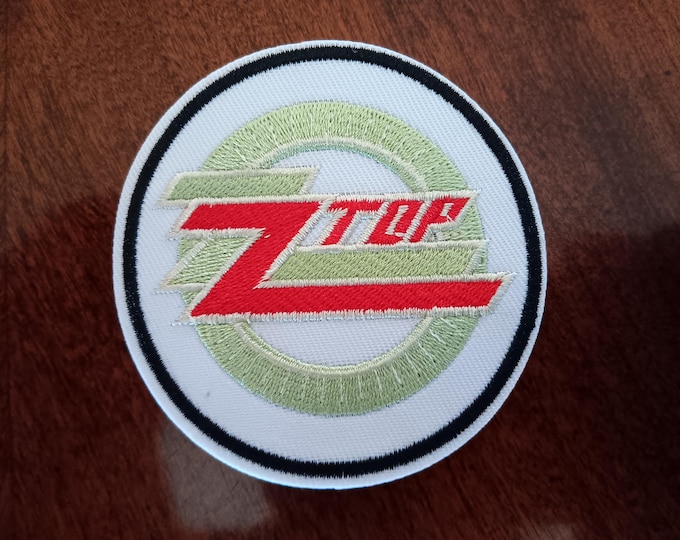 Vintage ZZ Top Patch - Etsy