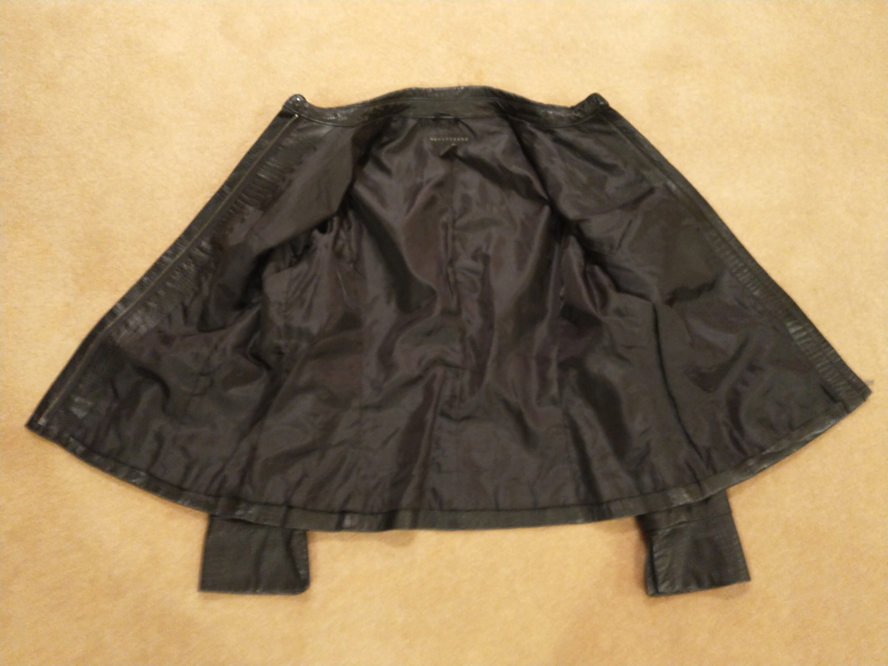 Vintage Apostrophe Women's Black Leather Jacket Size 18 - Etsy
