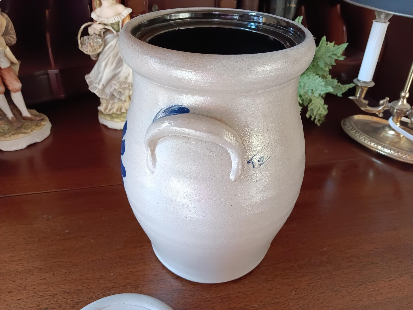 Vintage Large Rowe Pottery Works Crock/cookie Jar Chicken Motif 2002 - Etsy