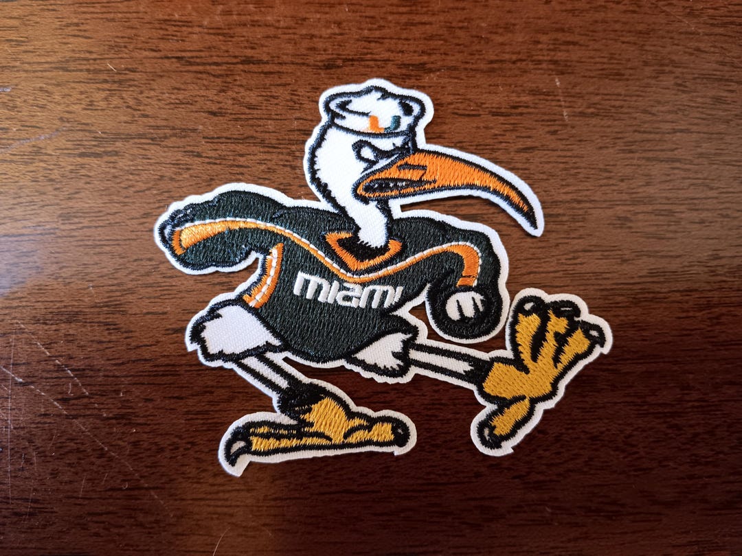 Vintage Miami Hurricanes Patch Iron On - Etsy