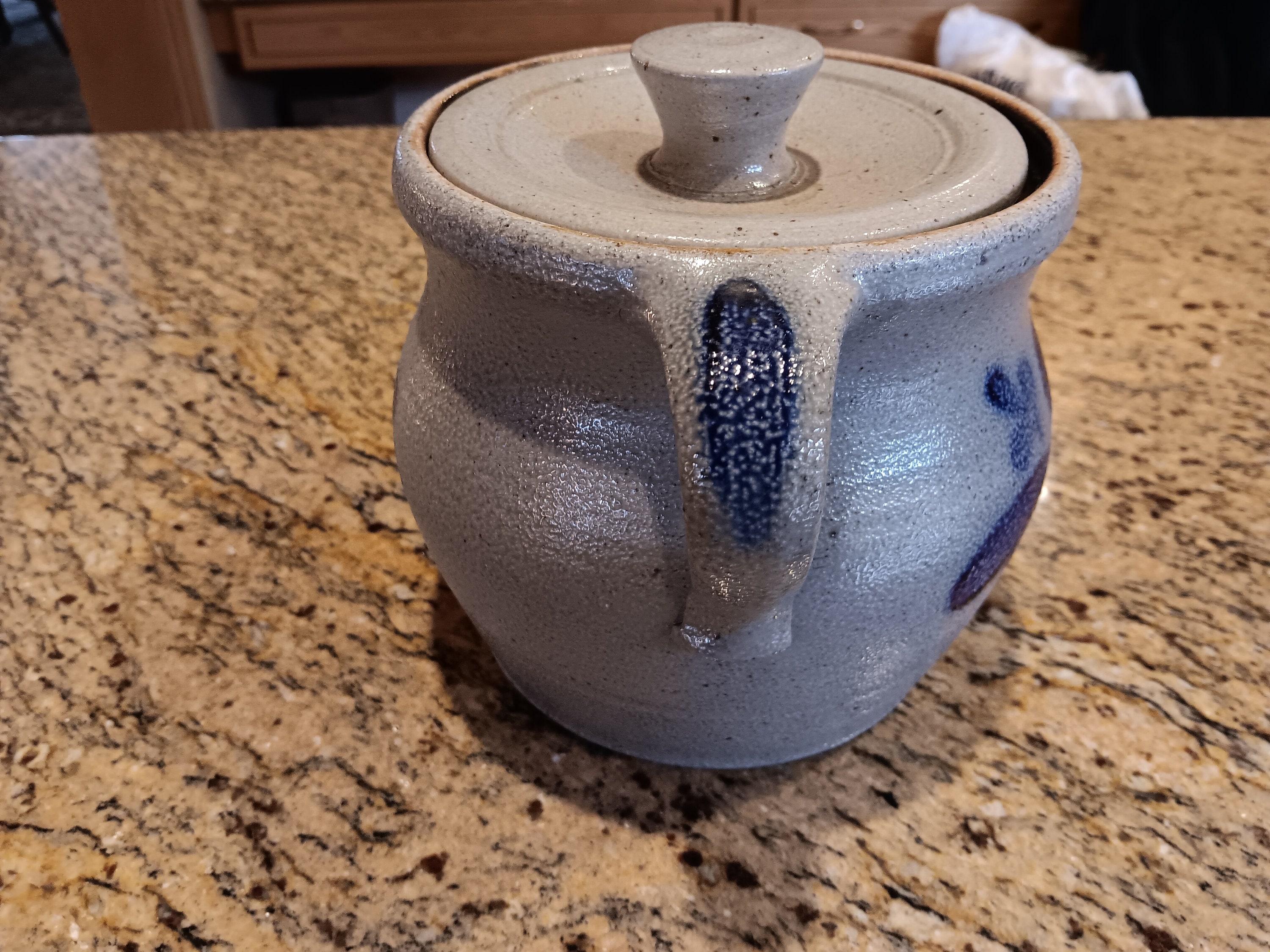 Vintage Rowe Pottery Works Covered Crock Heart Motif 1987 - Etsy
