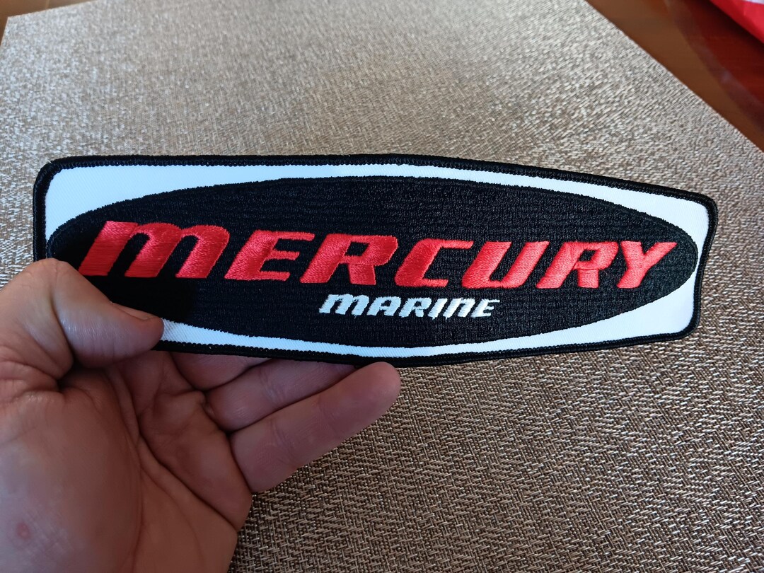 Vintage Mercury Marine Large Sew on Patch - Etsy