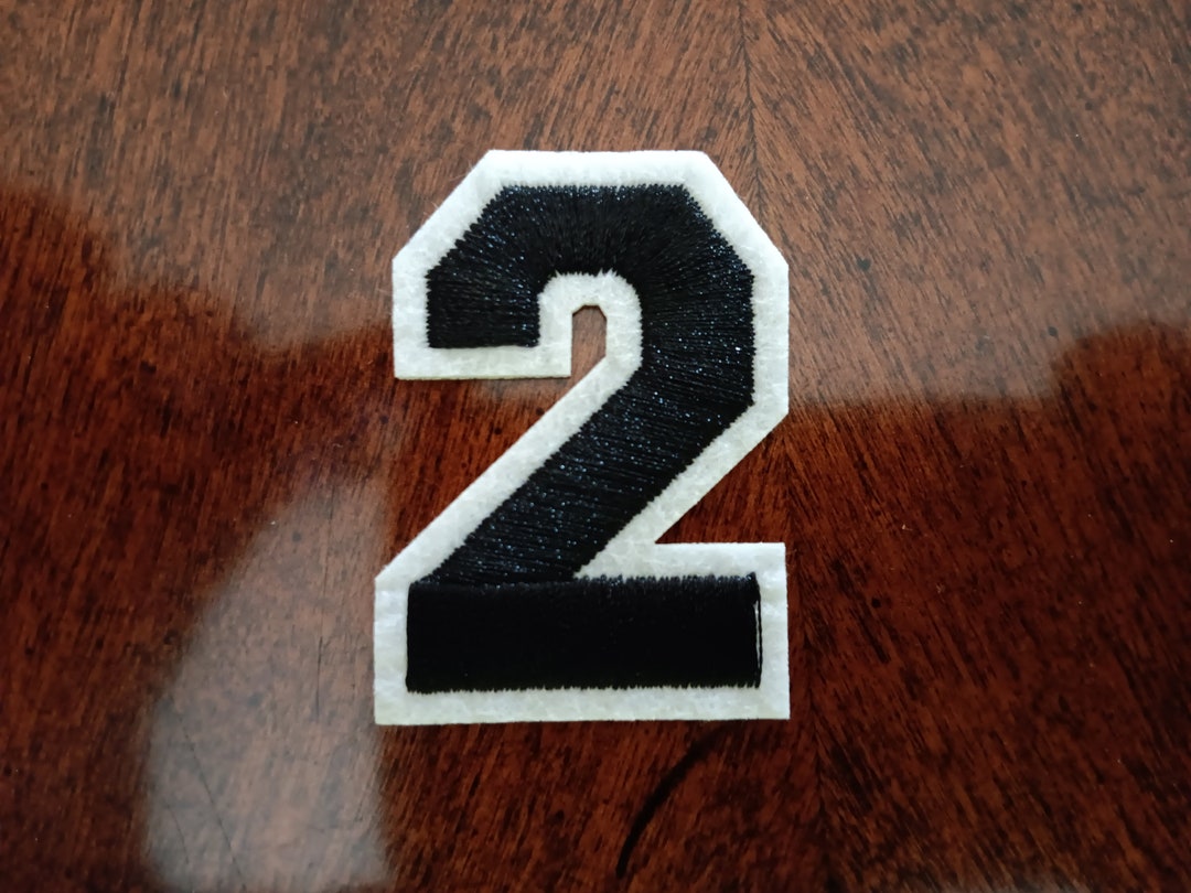 Vintage Number 2 Patch Iron On - Etsy