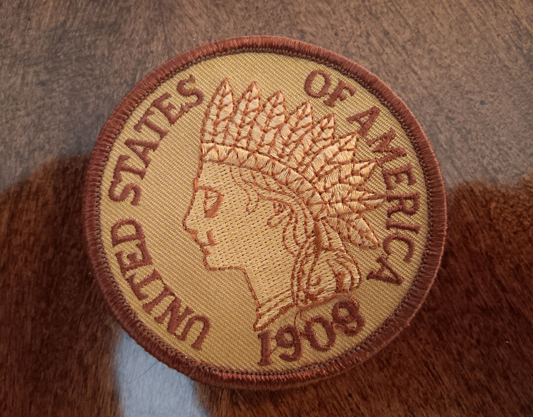 Vintage Indianhead Penny Patch - Etsy