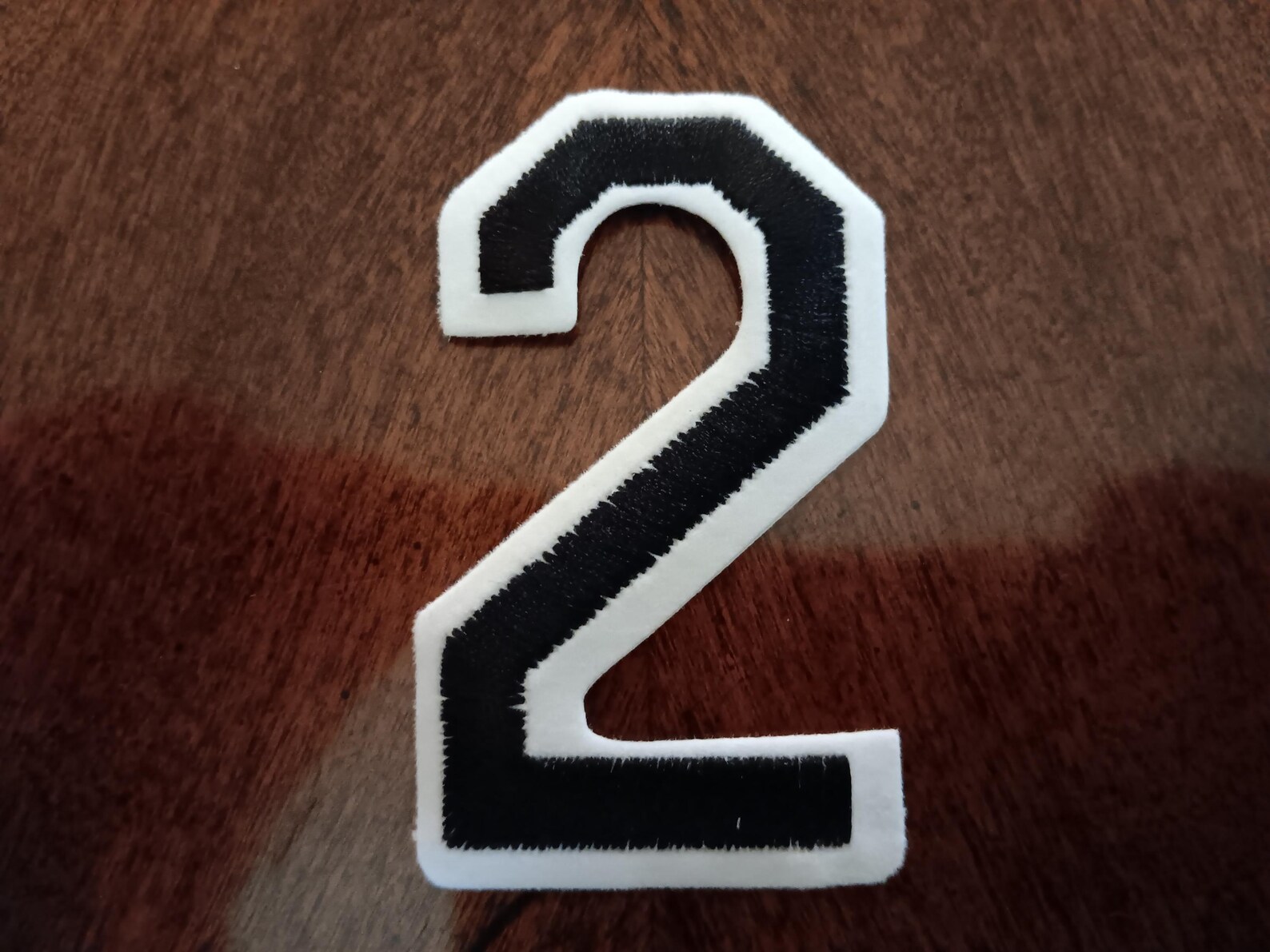 Vintage Number 2 Patch Iron on Stick On - Etsy