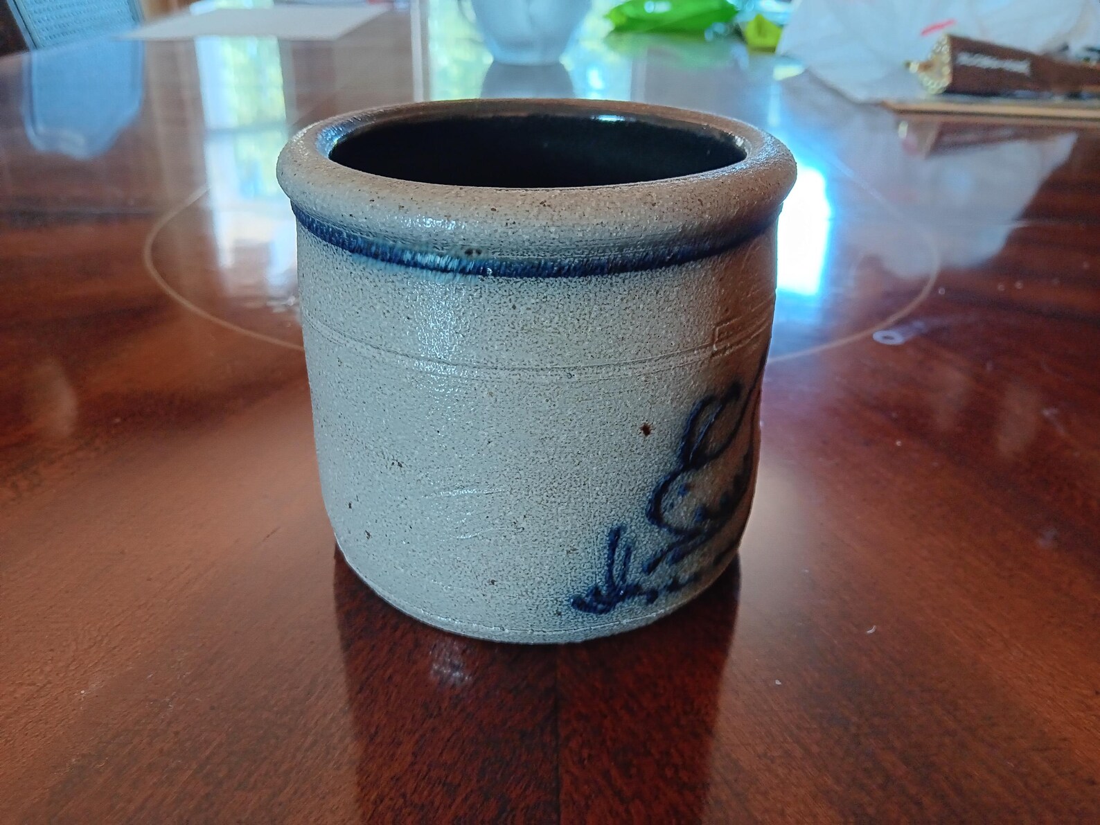 Vintage Rowe Pottery Works Crock Leaping Rabbit Motif 1988 - Etsy