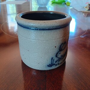 Vintage Rowe Pottery Works Crock Leaping Rabbit Motif 1988 - Etsy