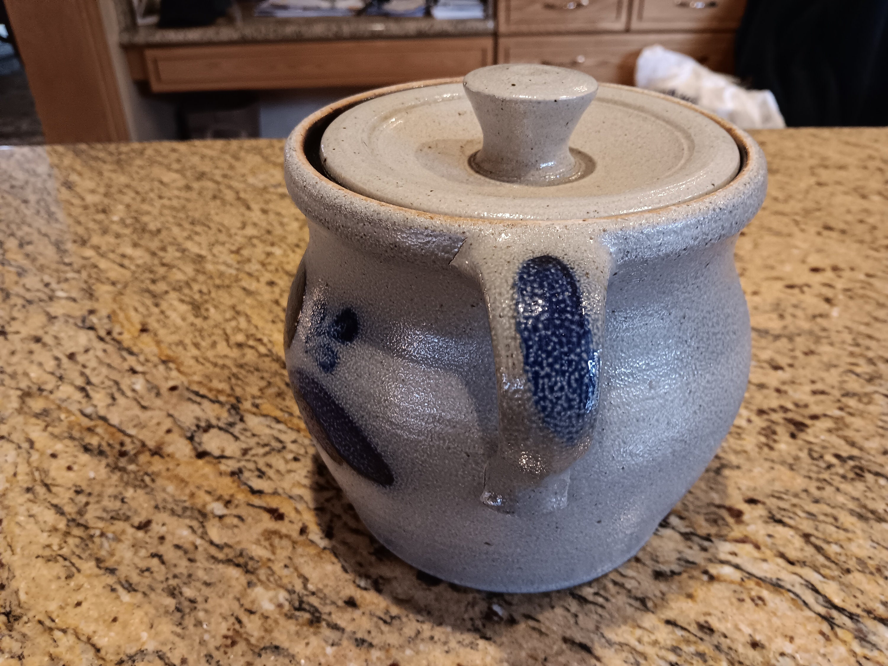 Vintage Rowe Pottery Works Covered Crock Heart Motif 1987 - Etsy