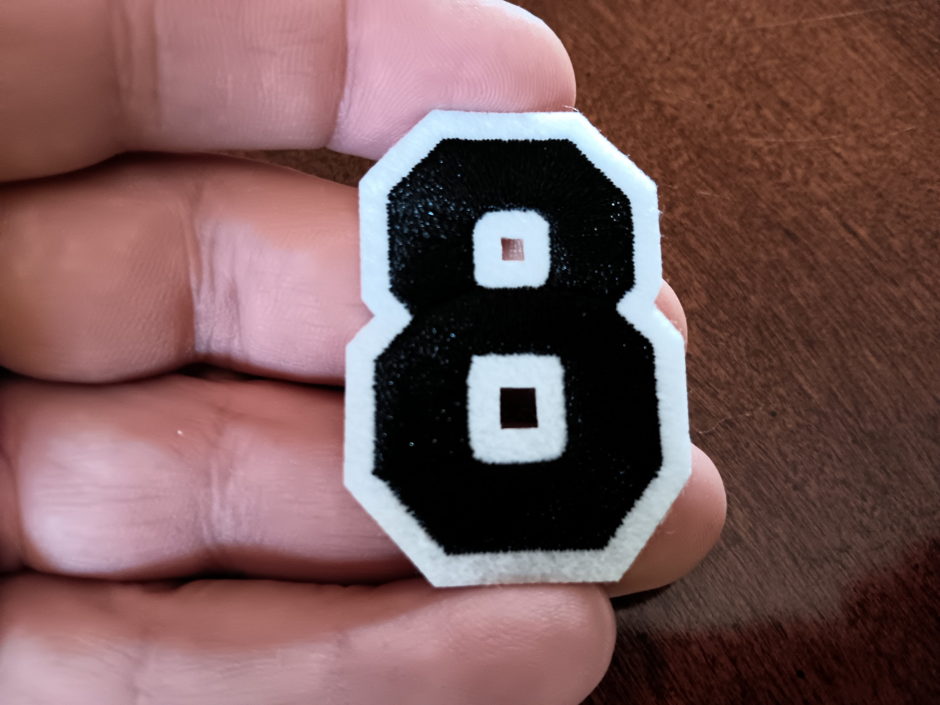 Vintage Number 8 Patch Iron On - Etsy