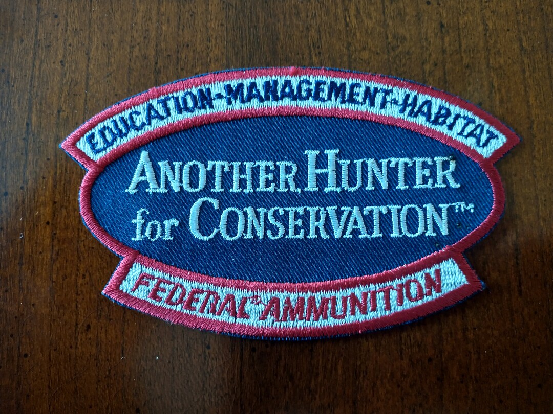 Vintage Another Hunter for Conservation Patch - Etsy