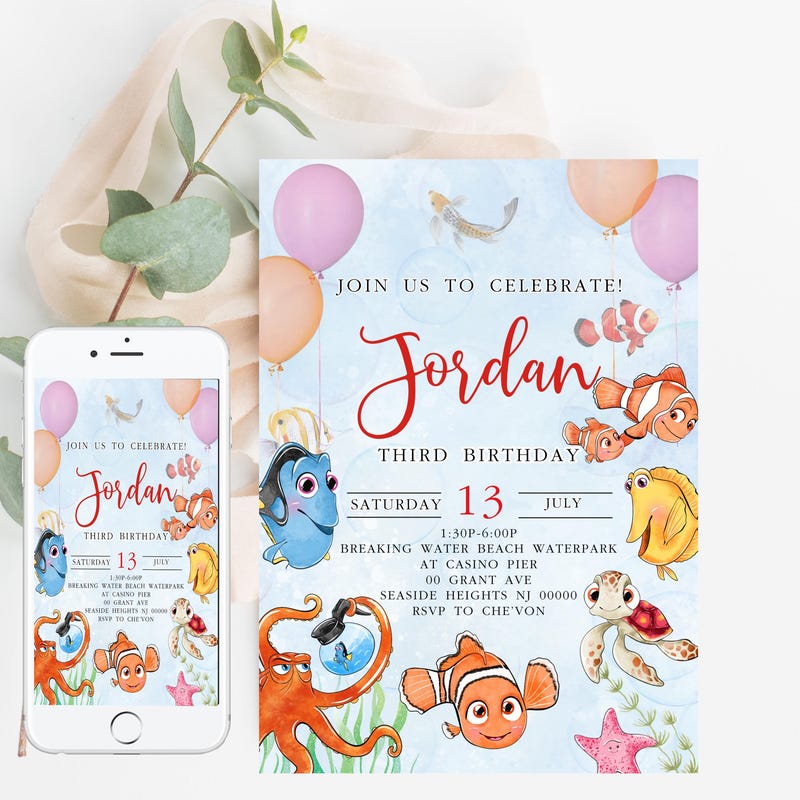 Dory Birthday Girl - Etsy