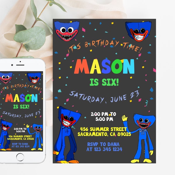 Huggy Wuggy - Etsy UK