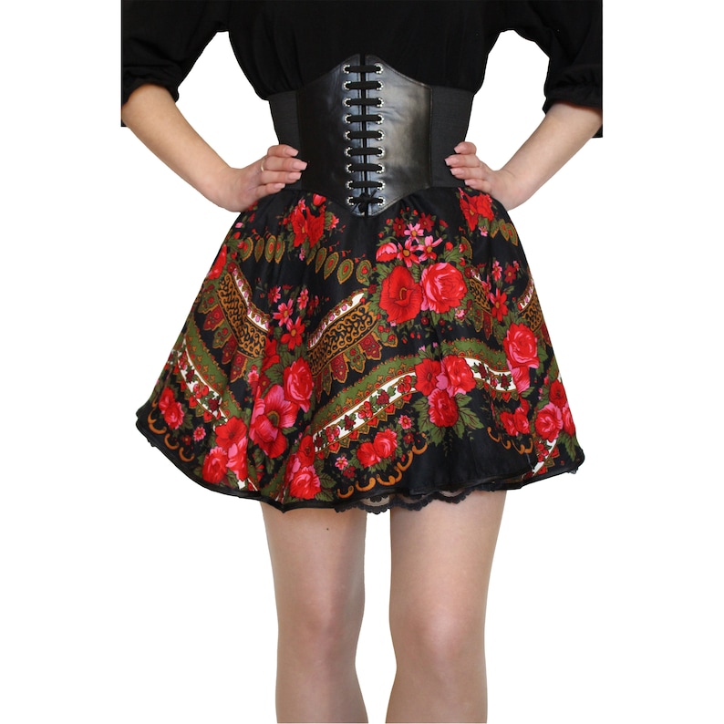 Traditional Polish Folk Skirt Highlander "cleo" Tulle Skirt,skirt ...
