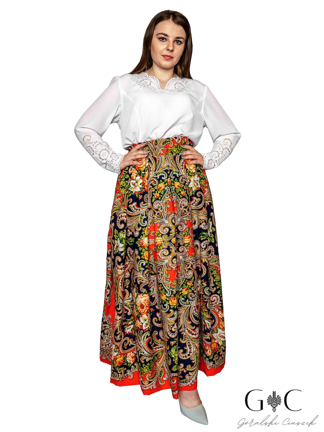 Polish Folk,wool Skirt,polish Skirt,highlander Skirt,flower Skirt,skirt ...