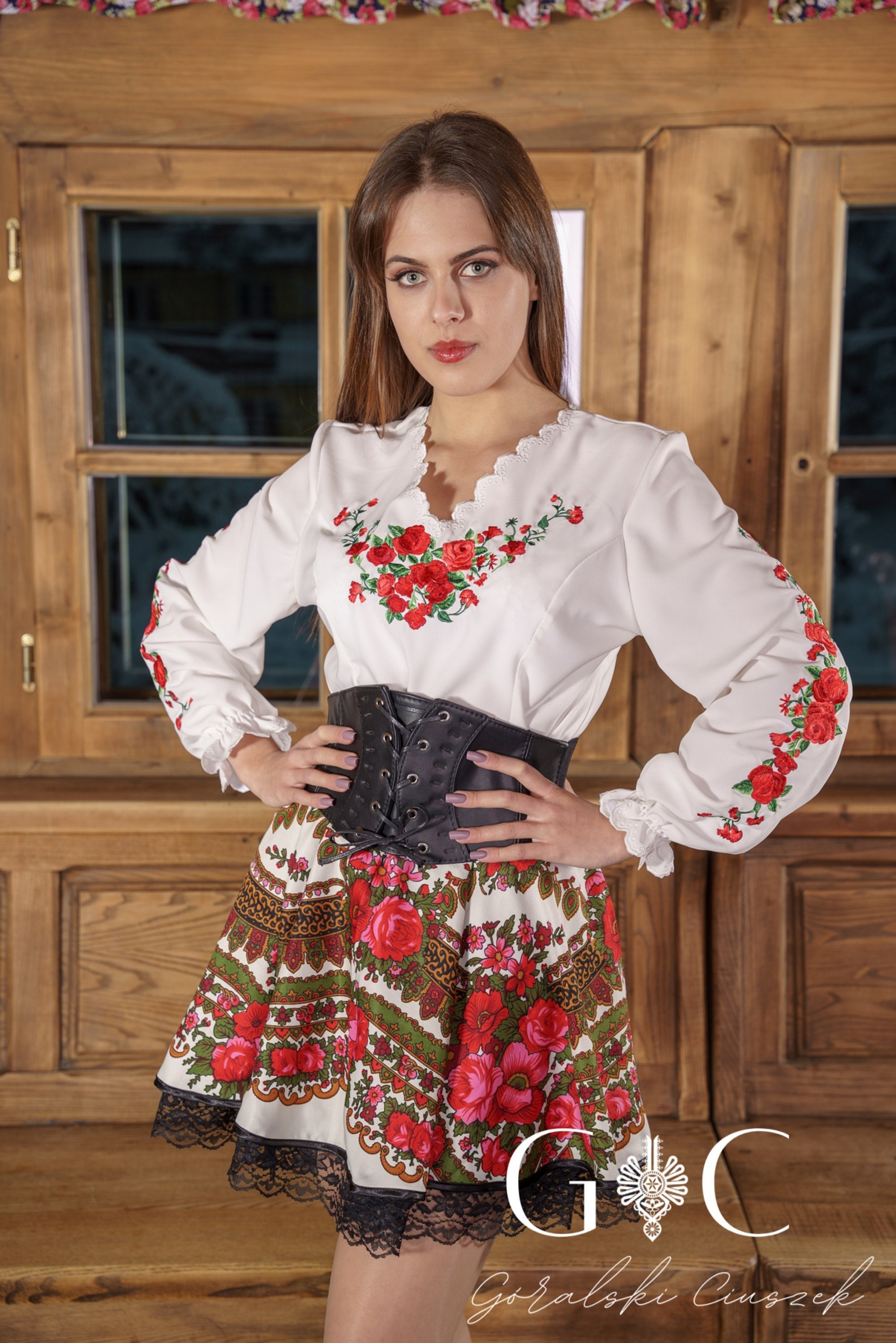 Traditional Polish Folk Skirt Highlander "cleo" Tulle Skirt,skirt ...