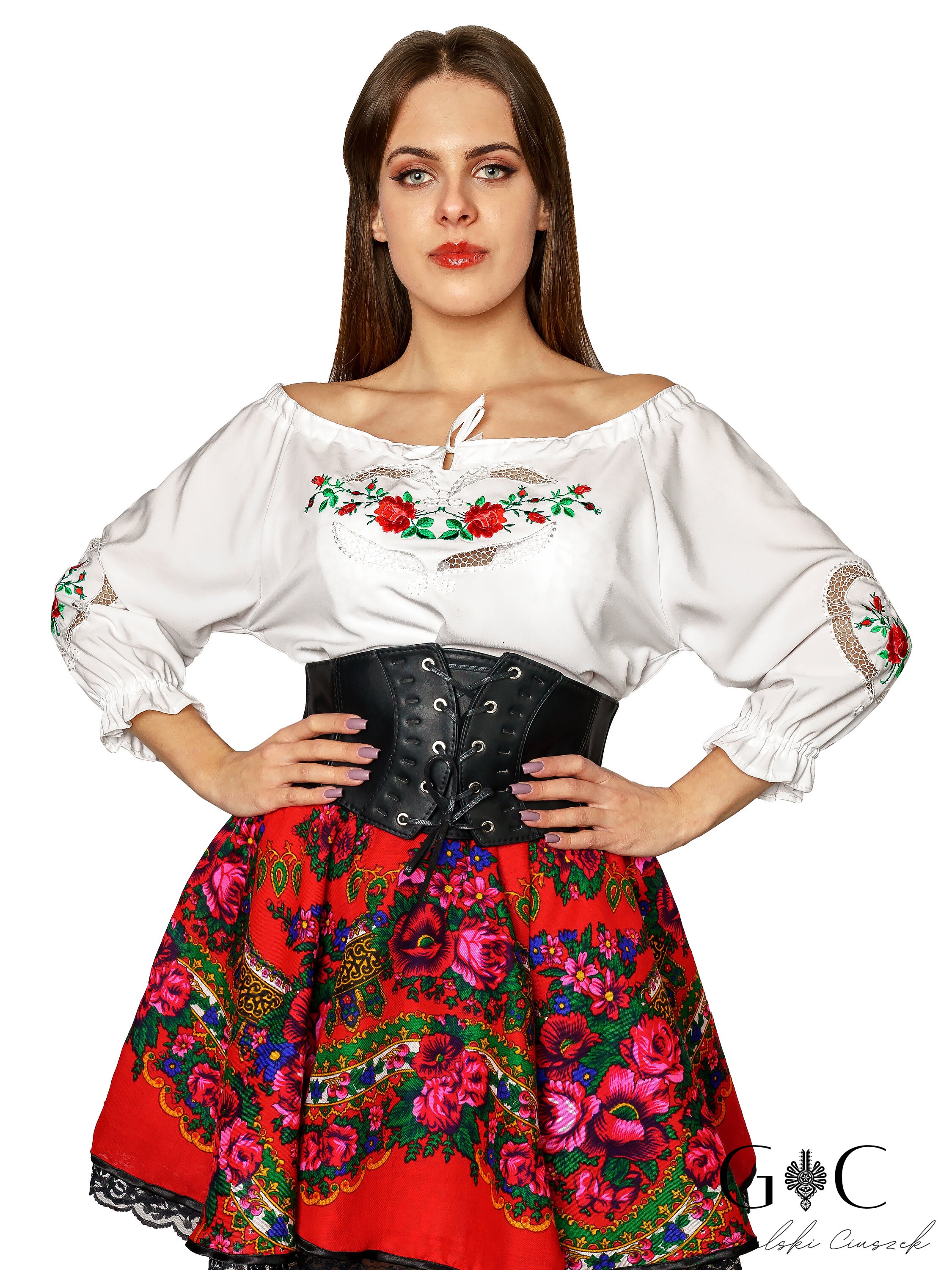 Traditional Polish Folk Skirt Highlander cleo Tulle Skirt,skirt,flower ...