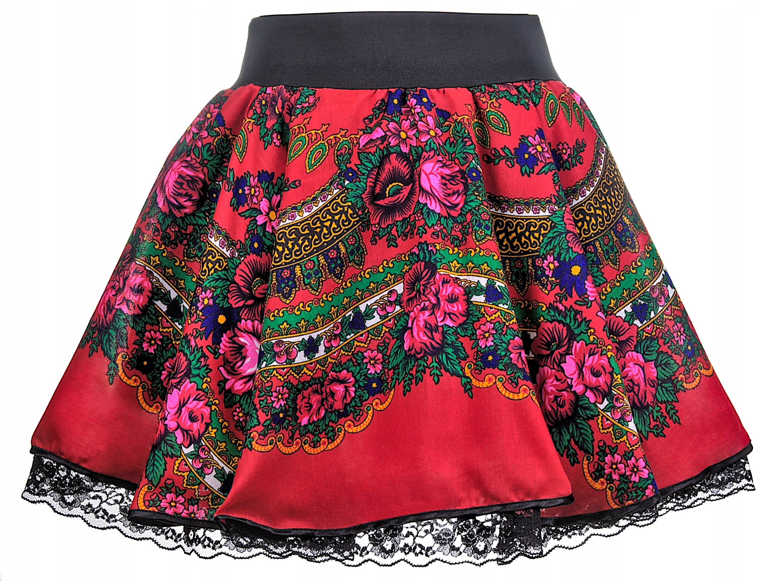 Traditional Polish Folk Skirt Highlander cleo Tulle Skirt,skirt,flower ...