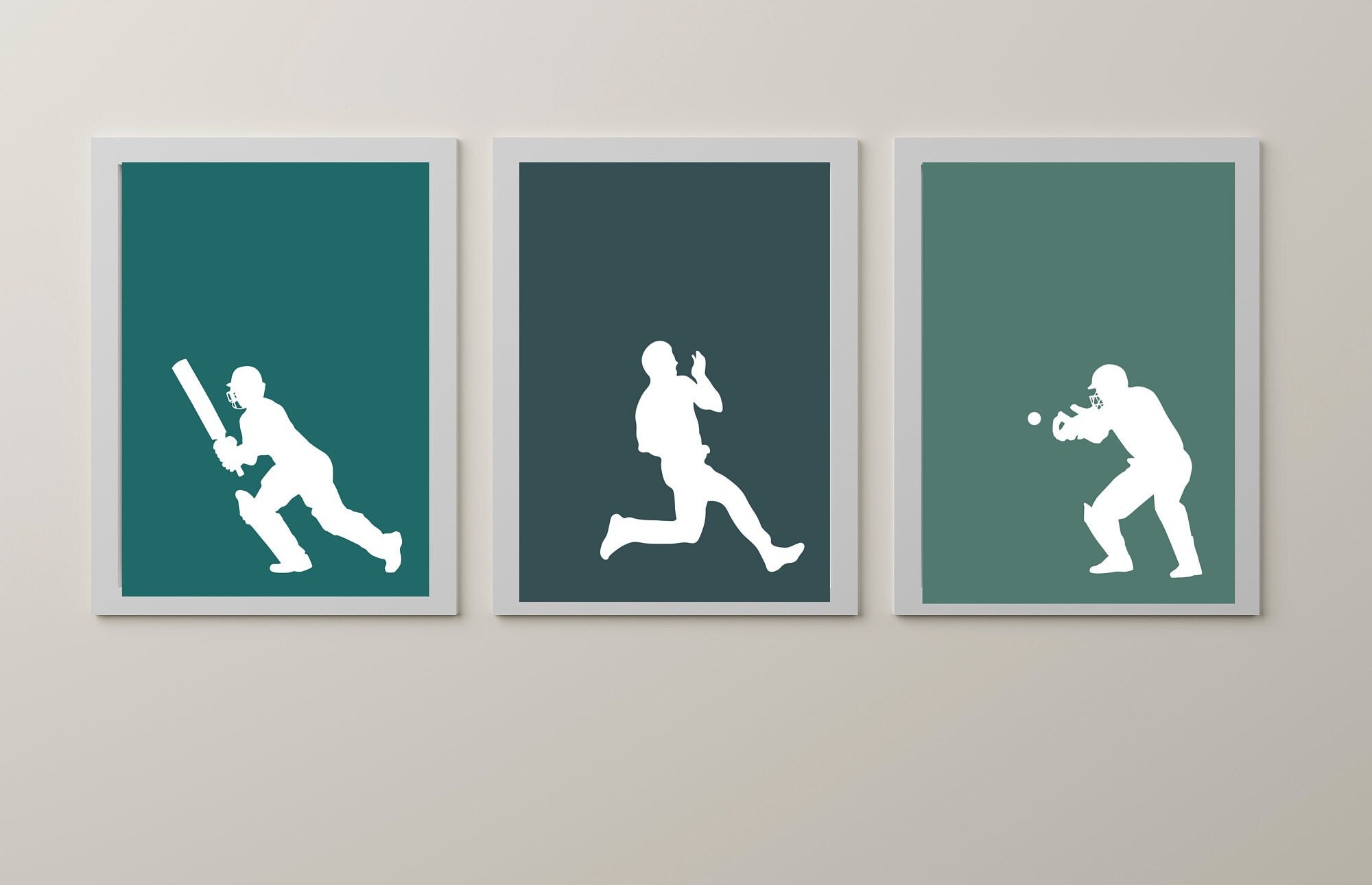 Cricket Prints Set of 3 Cricket Digital Art Modern Art - Etsy