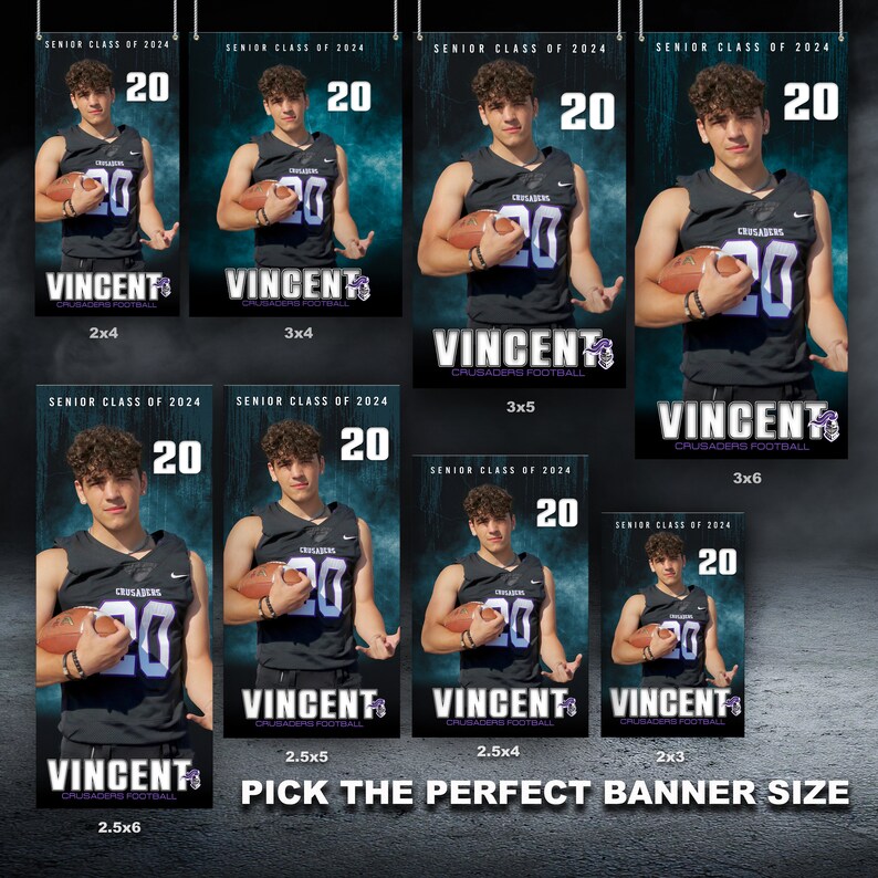 Custom Printed Sports Banner | Yard Sign | Photo Print | Metal Print ...