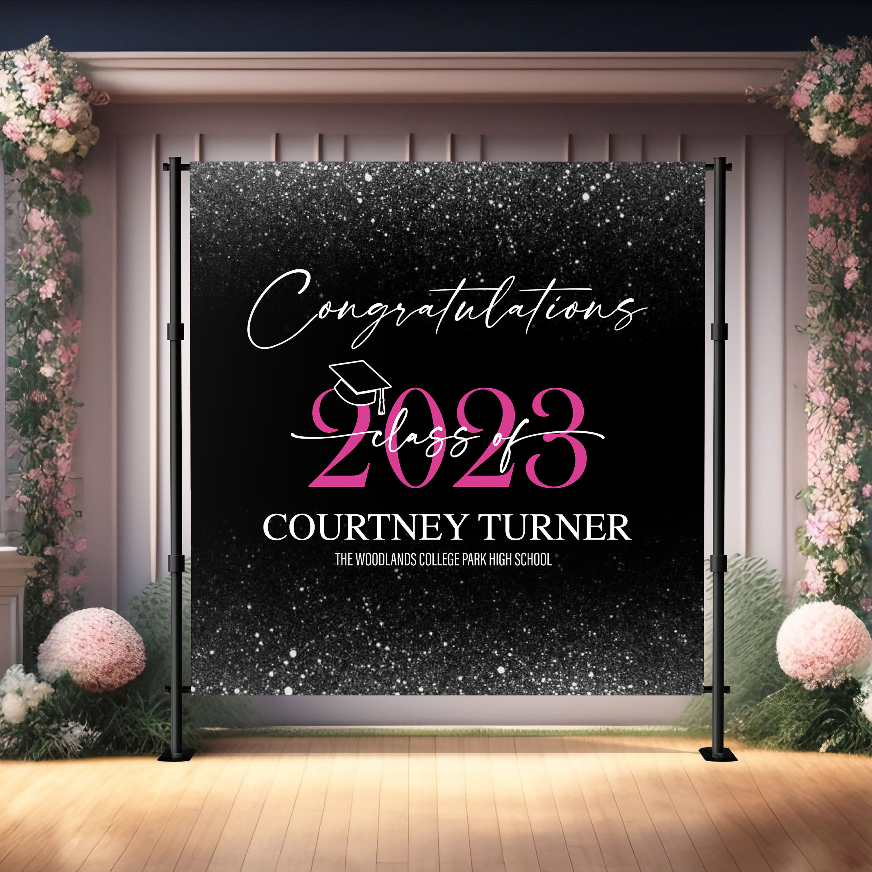 Custom 6x8 FEET Photography Backdrop Graduation Media Step - Etsy