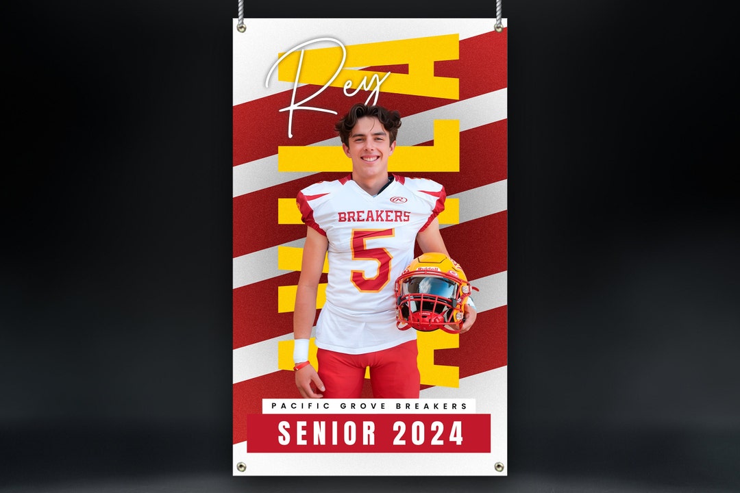 Printed Sports Banner Personalized Team and Individual - Etsy