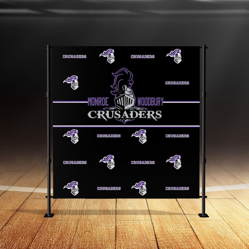 Custom 6x8 FEET Photography Backdrop | Signing Day | Media Step and ...