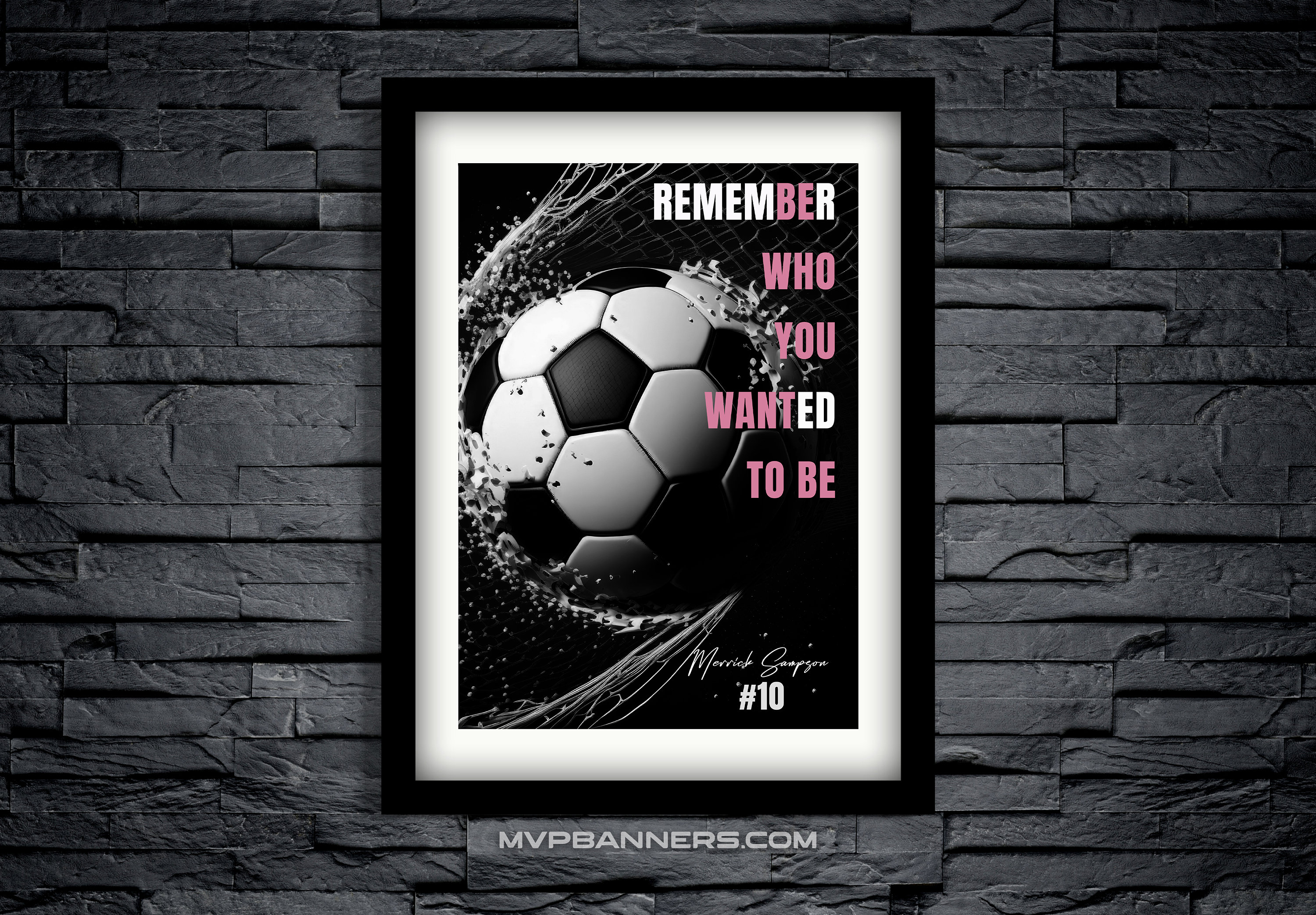 Sports Motivational Wall Art-framed Personalized Prints Senior Night ...