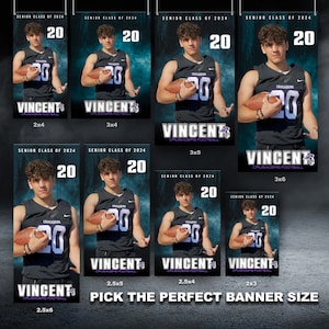 Custom Printed Sports Banner | Yard Sign | Photo Print | Metal Print ...