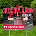 Printed Sports Yard Sign | Personalized Team and Individual Banners ...