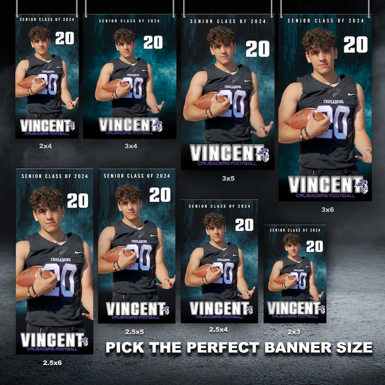 Custom Printed Sports Banner | Yard Sign | Photo Print | Metal Print ...