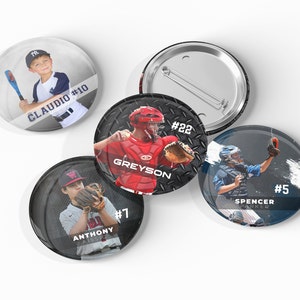 Sports Team Spirit Buttons Switch Baseball - Etsy