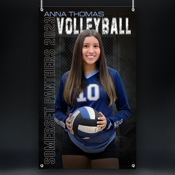 Volleyball Banner - Etsy