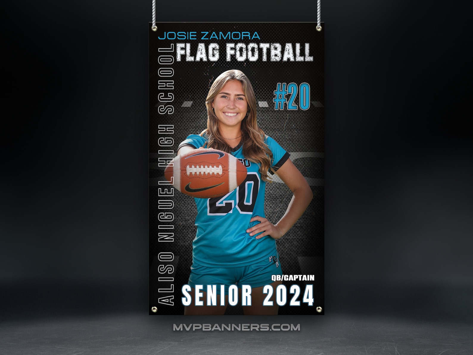 Printed Sports Banner Personalized Team and Individual Banners Senior ...