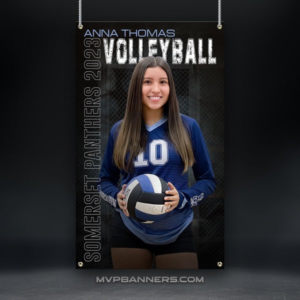 Volleyball Sports Banner - Etsy