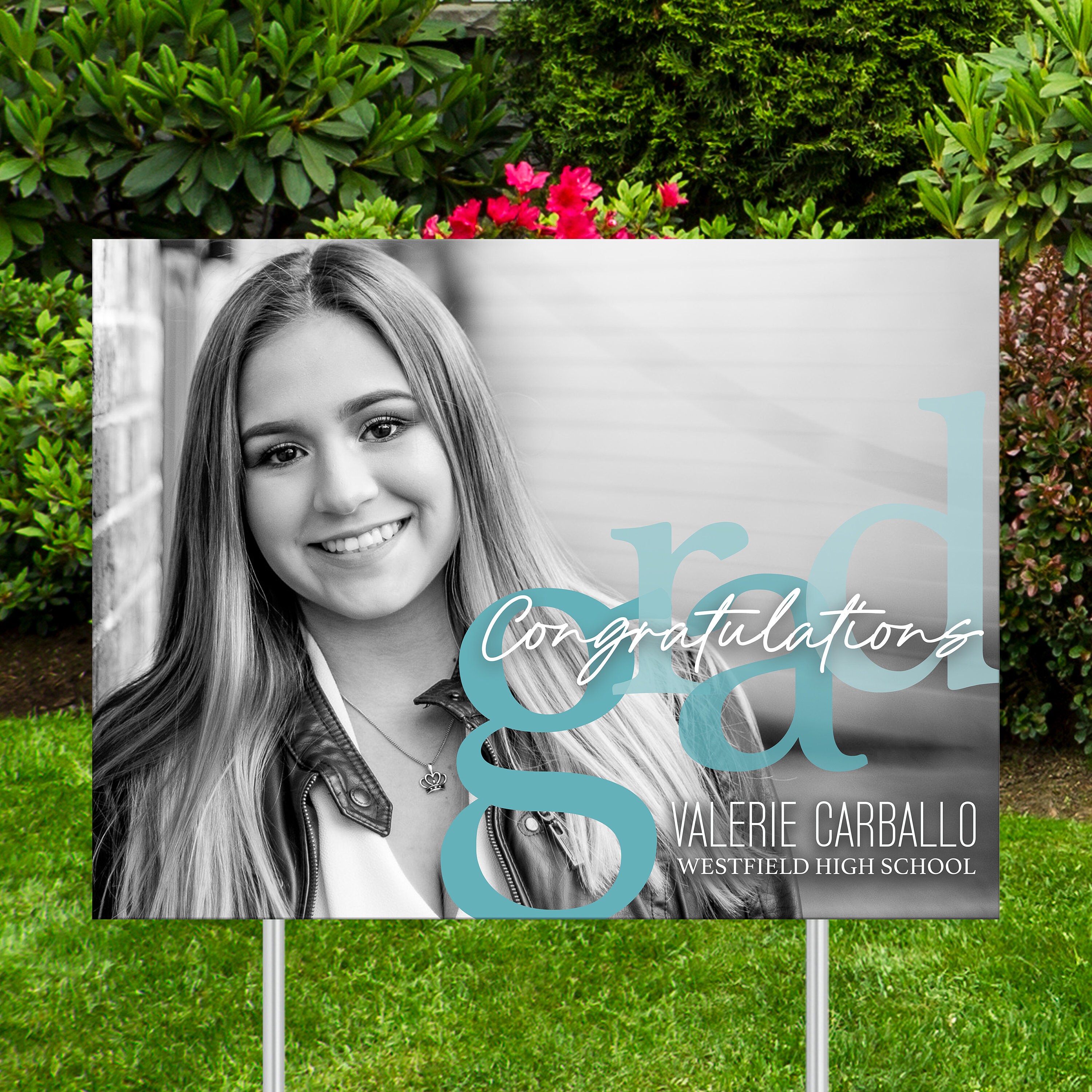 Graduation Yard Sign - Bubble Grad - Etsy