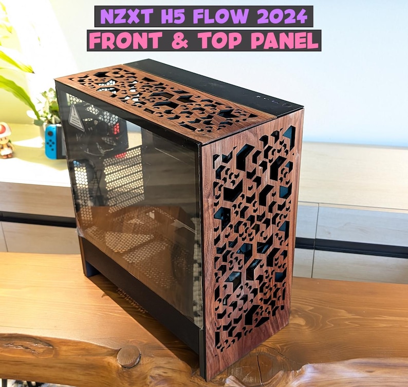 NZXT H5 Flow Front & Top Vented Custom Panels - Etsy
