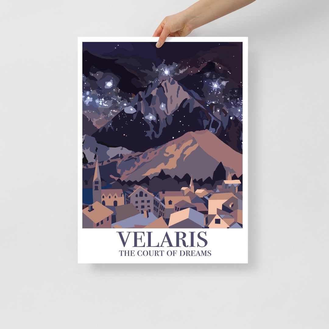 Velaris Poster ACOTAR - Etsy
