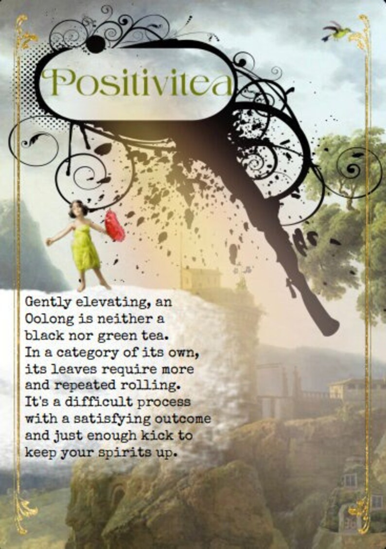 Positivitea More Thoughtful Than a Card. Tastier Too - Etsy