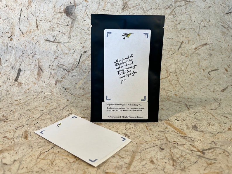 Positivitea~ More Thoughtful Than a Card. Tastier Too! - Etsy