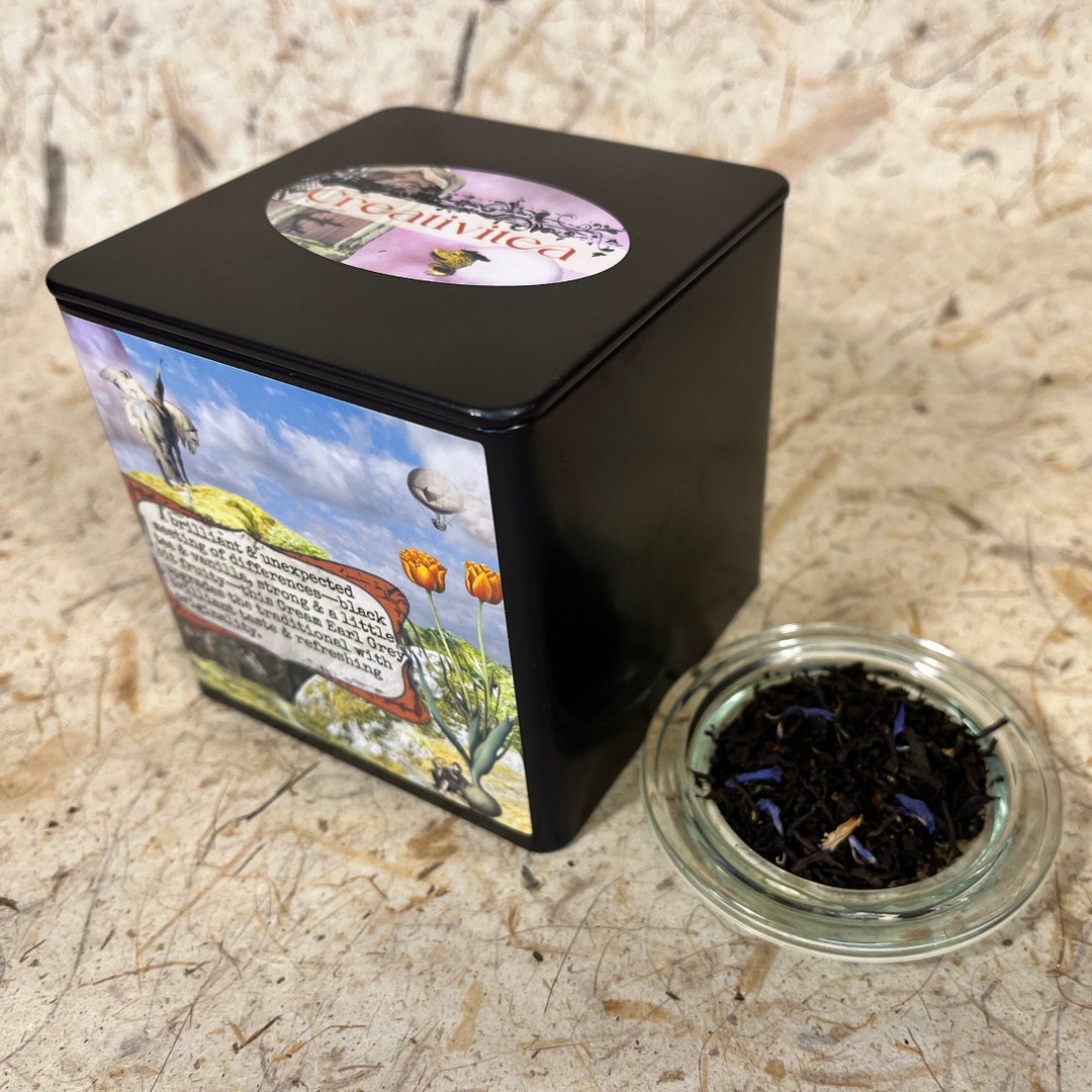 Creativitea Organic Cream Earl Grey Loose Leaf Personalitea - Etsy
