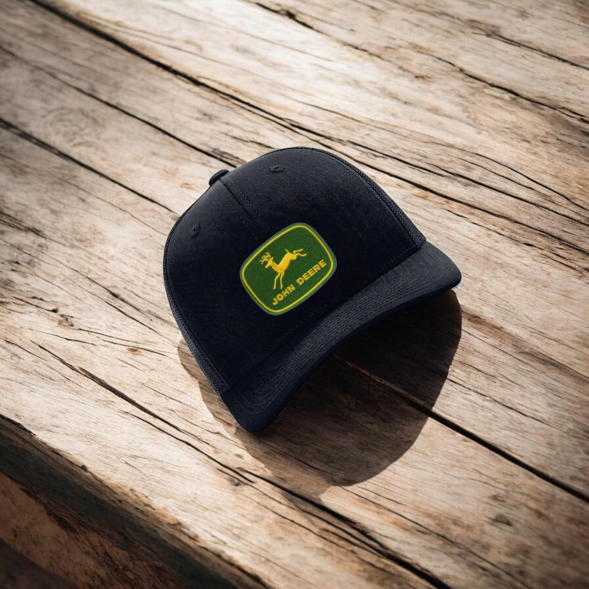 John Deere Snapback Hat | Richardson Mesh Trucker Cap | Classic Farm ...