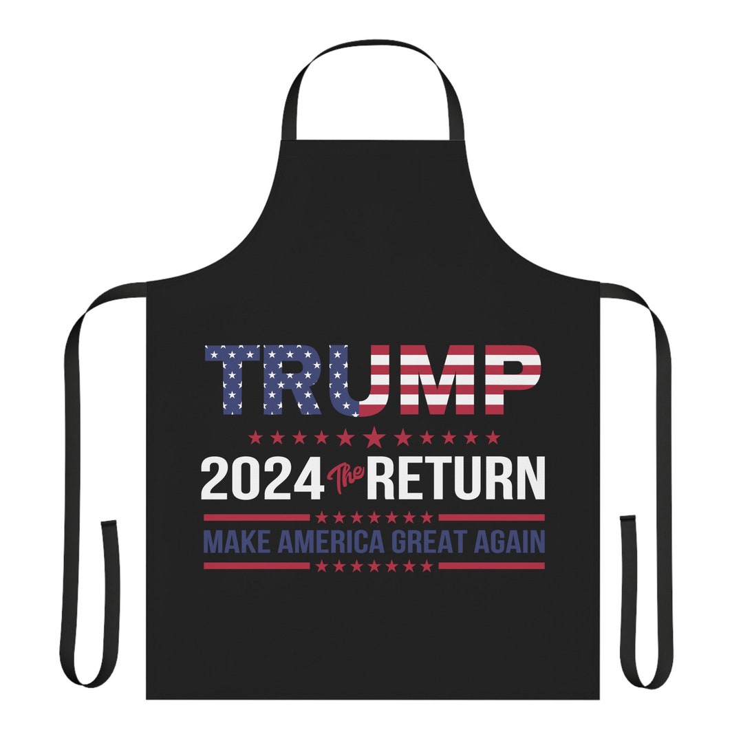 Trump 2024 the Return Apron AOP - Etsy