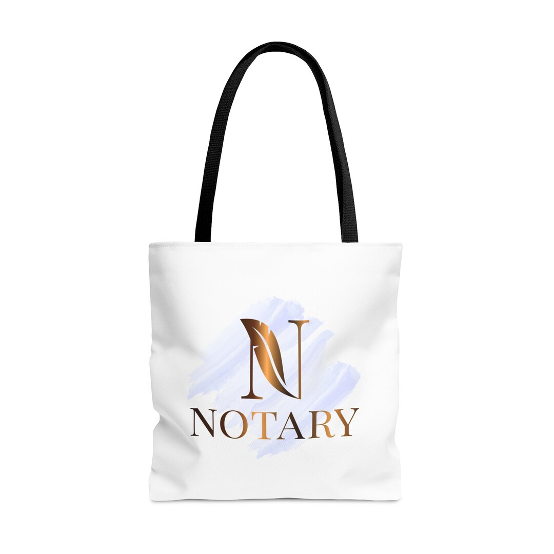 Large Notary Tote, Notary Creations, Notary Bag AOP Tote Bag - Etsy