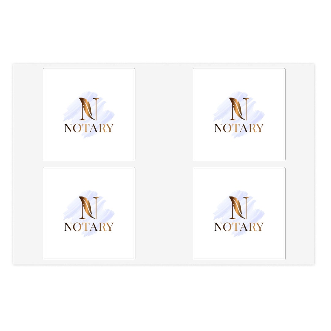 Notary Public Sticker Sheets - Etsy